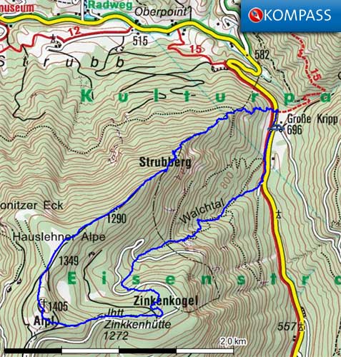Strubberg, Alpl, Zinkenkogel